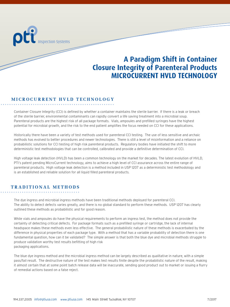 MicroCurrent HVLD Technology Whitepaper | PDF | Ozone | Risk