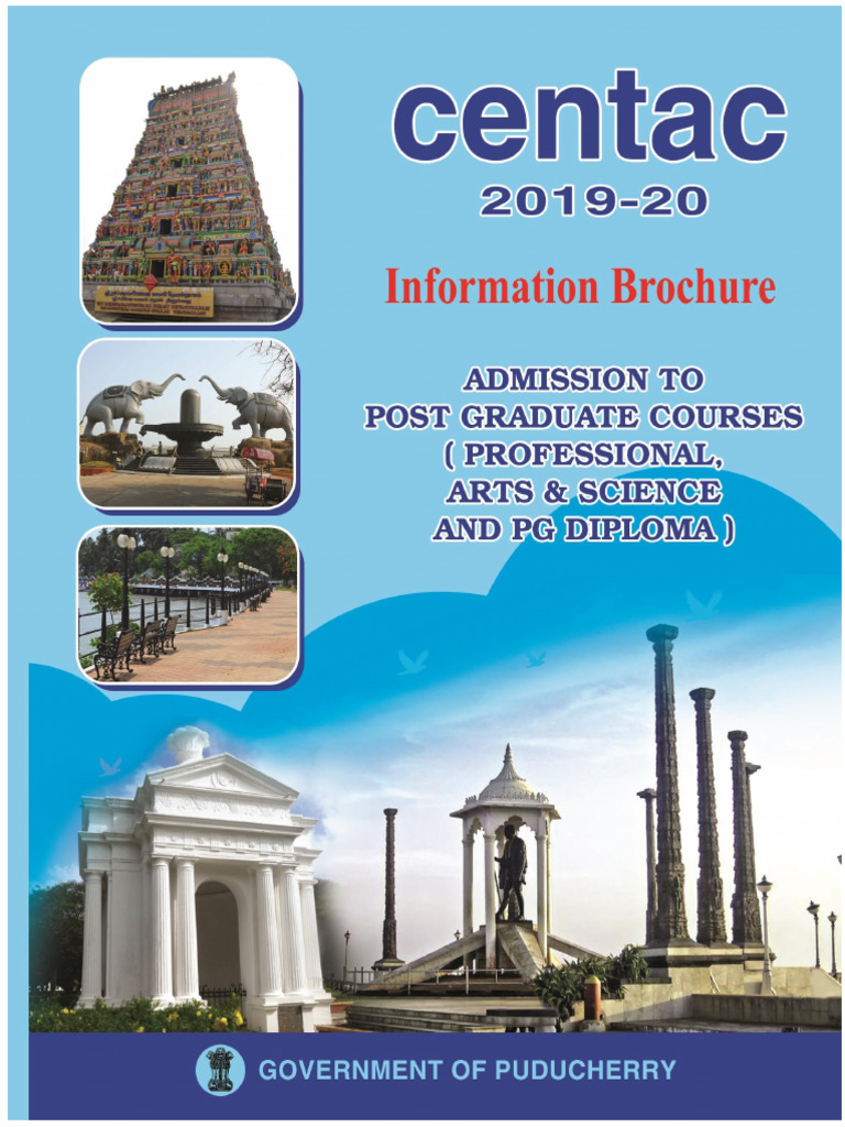 Centac - Volume II - Pg-Courses | PDF | Academic Degree | Engineering