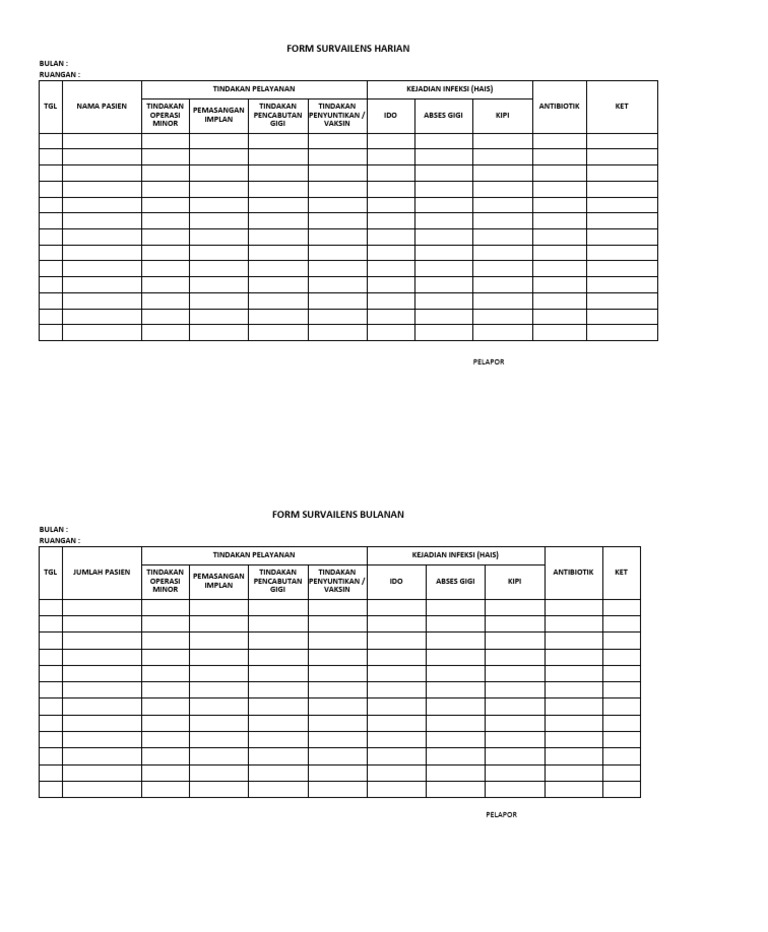 Form Hais Ppi 2023 | PDF Form Hais Ppi 2023 | PDF