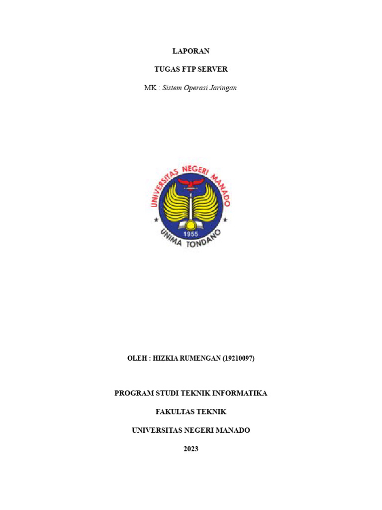 Laporan FTP Server | PDF