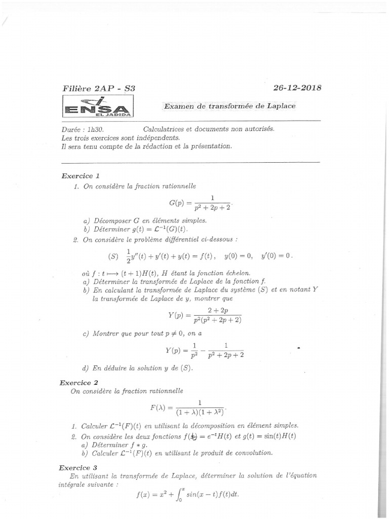 Contrôles Examens Distributions Pdf