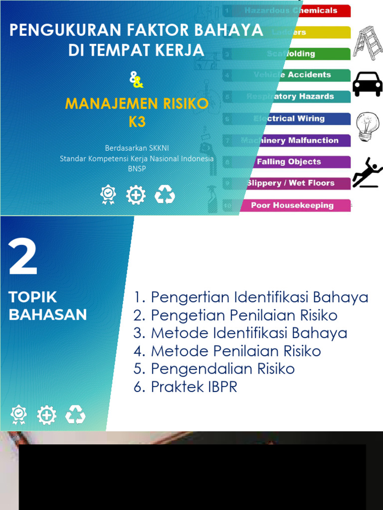 Pengendalian Risiko K3: IBPR dan Hiradc | PDF