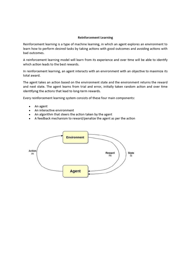 Reinforcement Learning | PDF