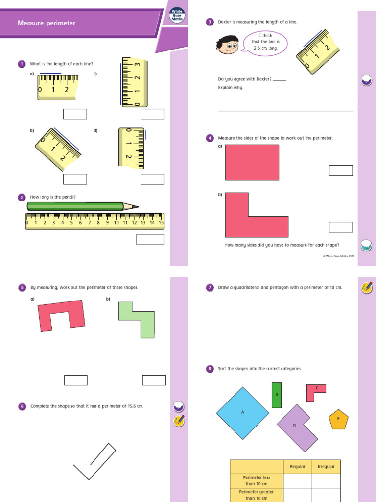 Measure Perimeter 2019 | PDF | Classical Geometry | Geometric Measurement