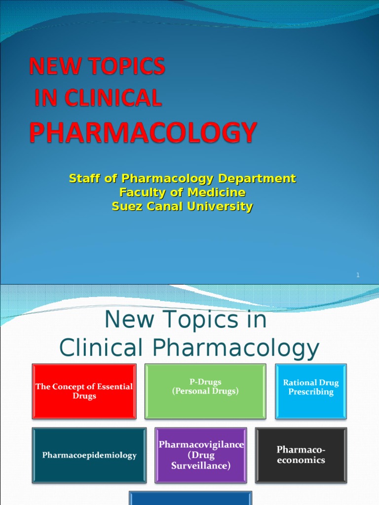 New Topics in phaRMcology (97-2003) | PDF | Adverse Effect ...