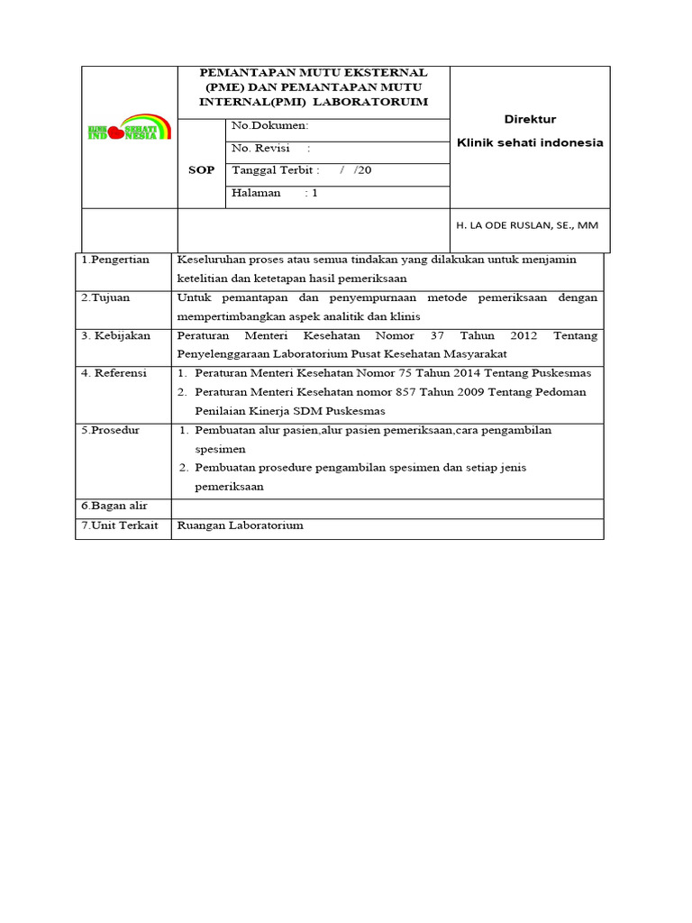 Bukti Pelaksanaan Pmi Dan Pme | PDF
