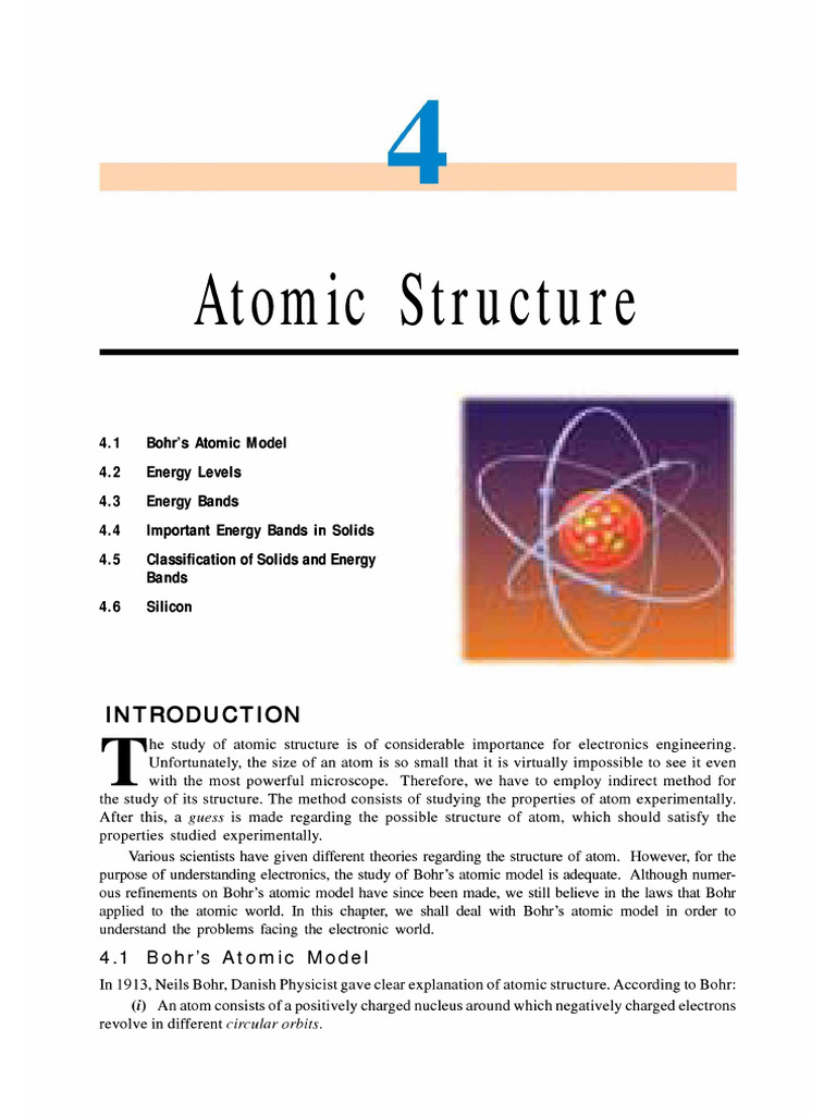 Atomic Structure | PDF