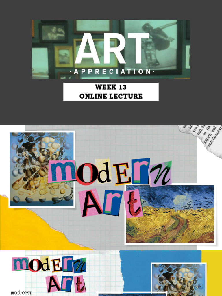 ARTA111 - Week 13 Lecture | PDF | Minimalism | Movements ARTA111 - Week 13 Lecture | PDF | Minimalism | Movements