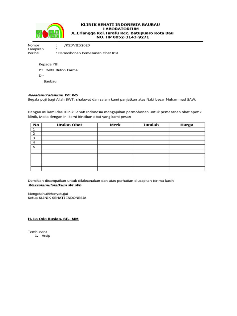 Klinik Sehati Indonesia Bauba Pdf