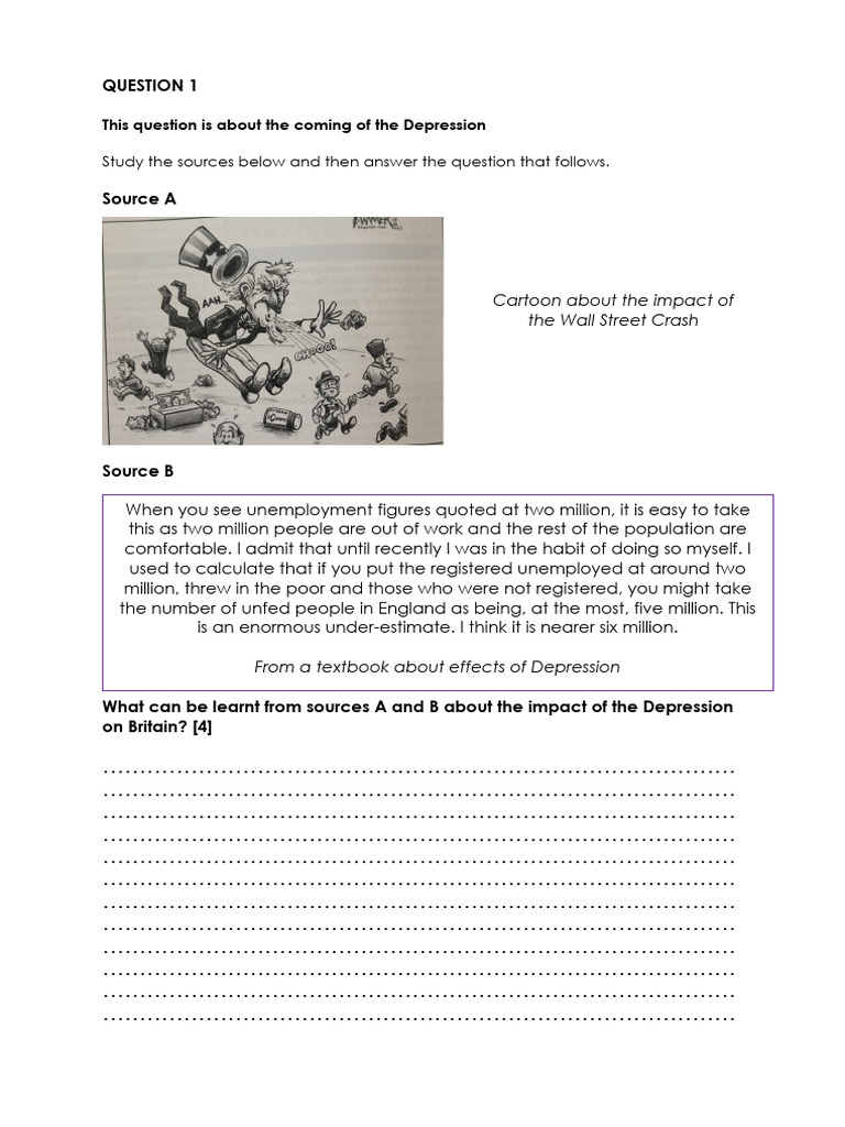 Britain Exam Questions | PDF | The Blitz