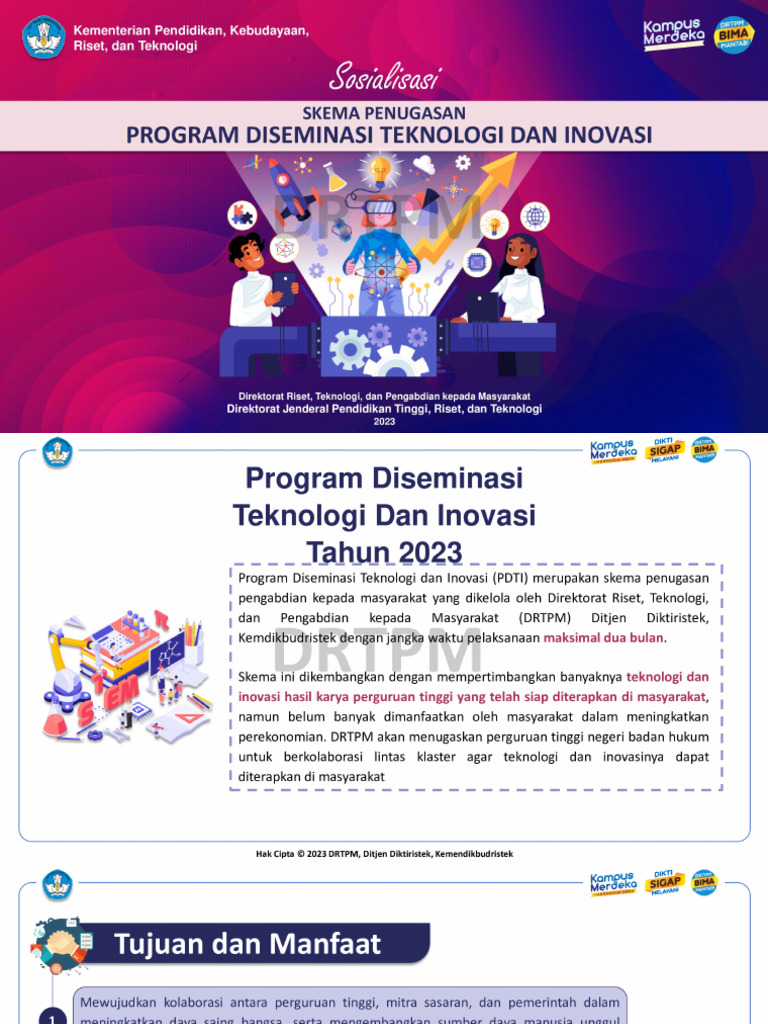 Sosialisasi PDTI Watermark | PDF