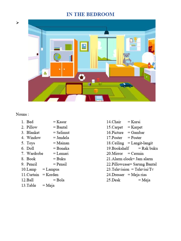 BEDROOM (Material) | PDF | Language Arts & Discipline | Art