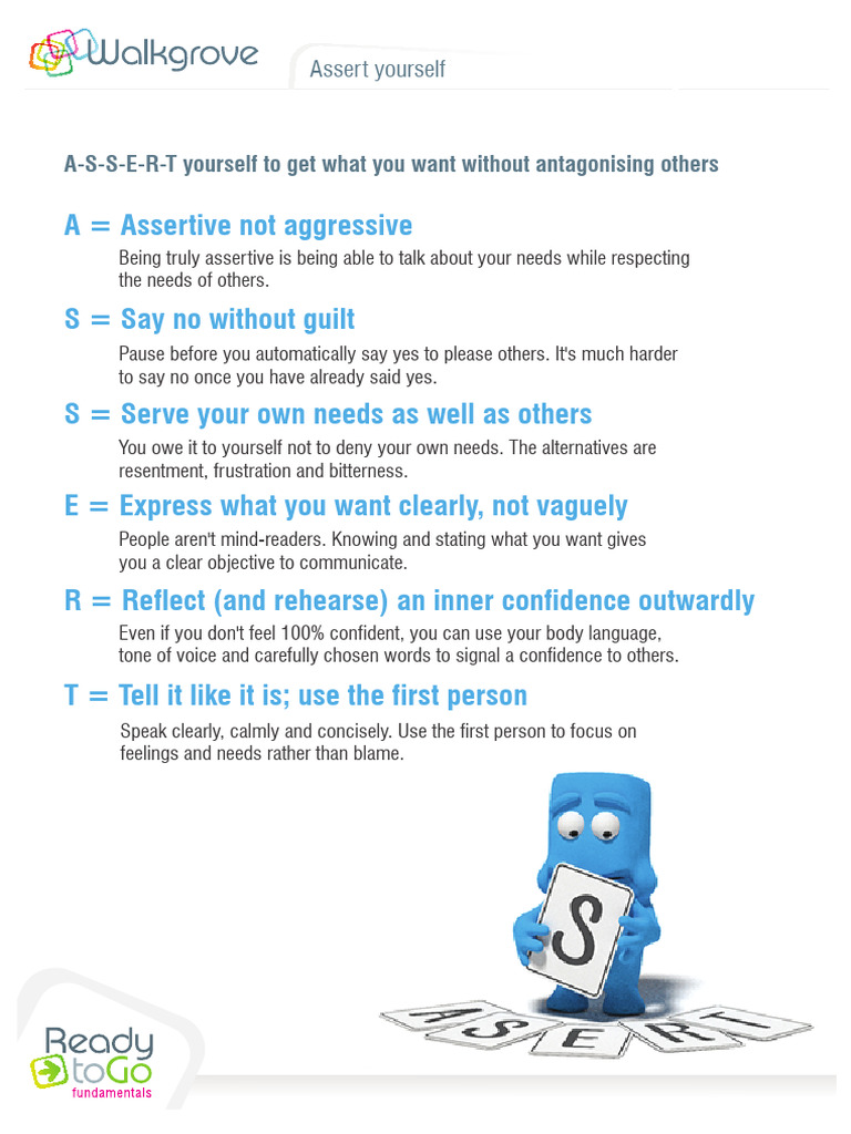 Assert Yourself | PDF