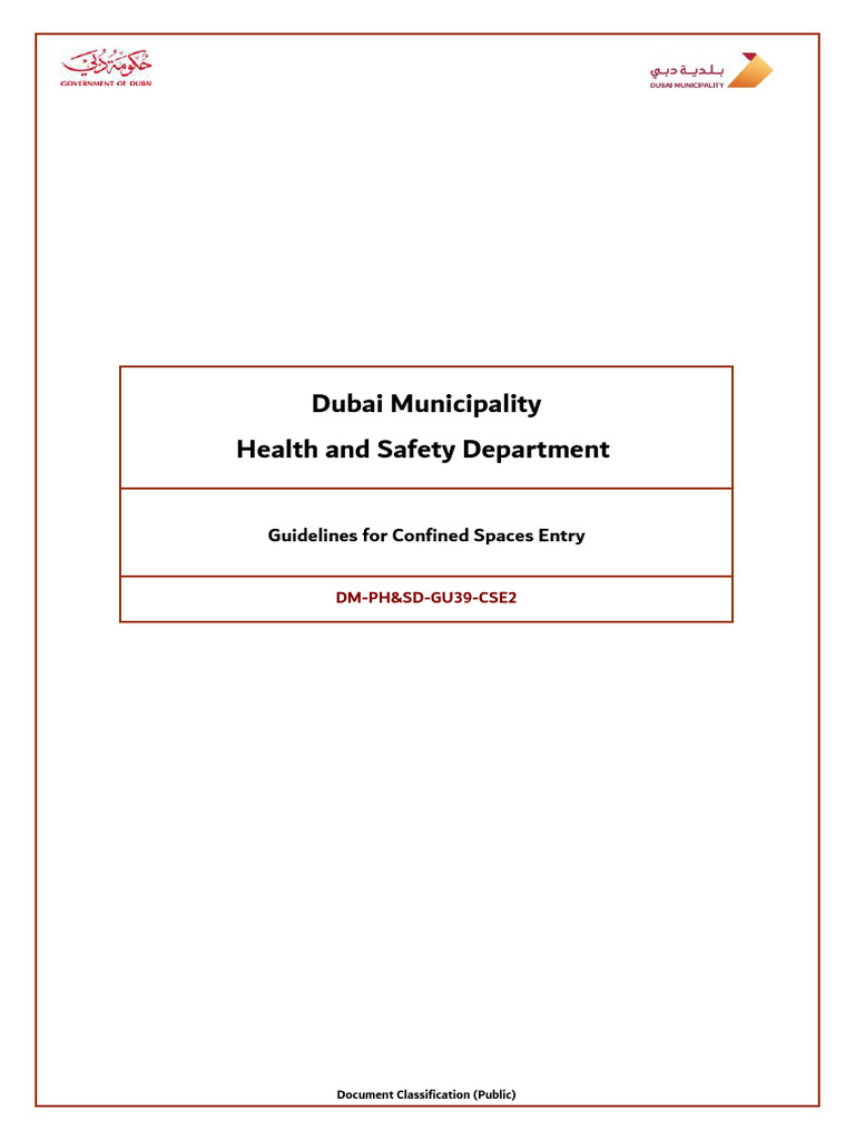 Confined Spaces Entry | PDF | Safety | Occupational Safety And Health