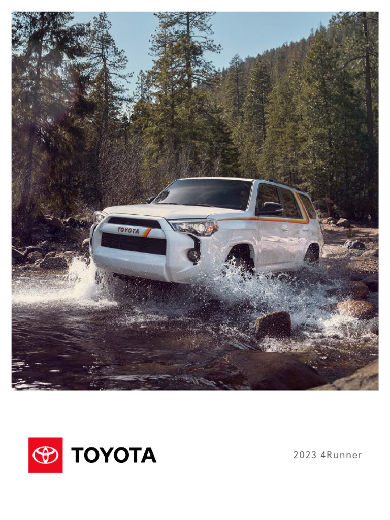 Toyota 4runner 2023 USA | PDF | Car | Transport
