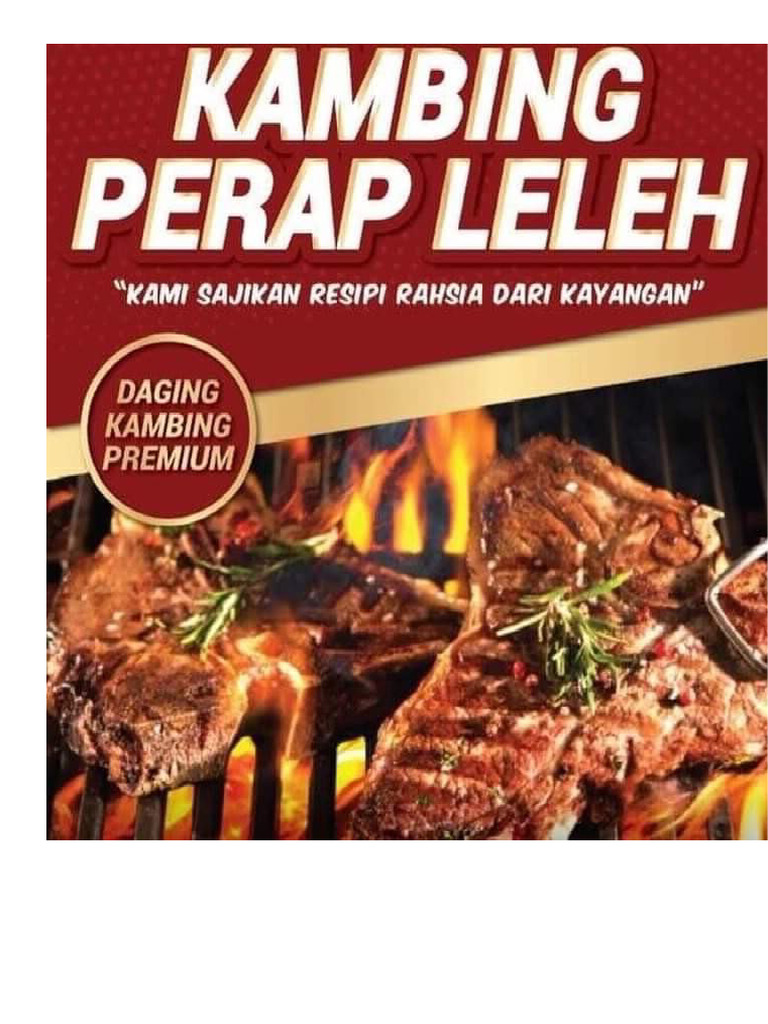 Poster Kambing Perap Miyaka | PDF