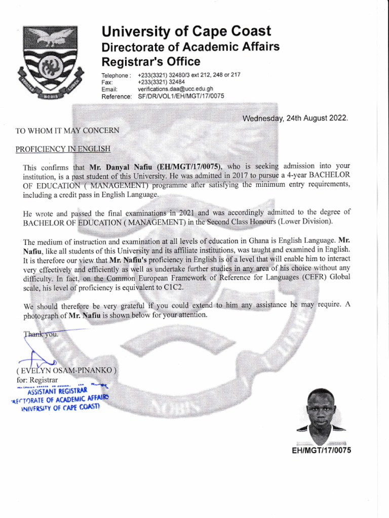 English Proficiency | PDF