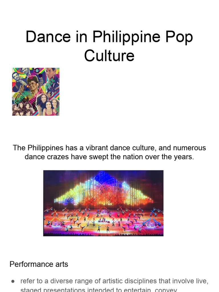 Dance in Philippine Pop Culture | PDF | Dances | Choreography