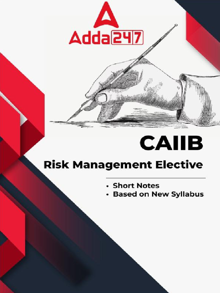 Risk Management Short Note | PDF | Financial Risk | Banks