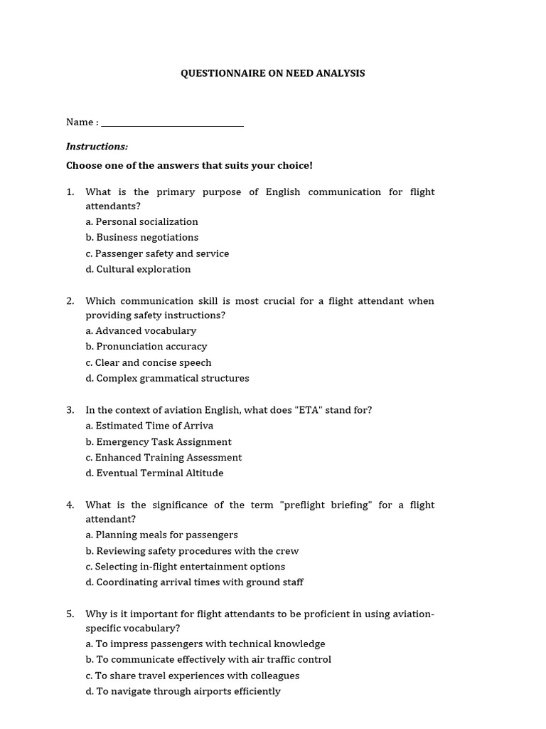 need-analysis-putri-pdf-communication-flight-attendant