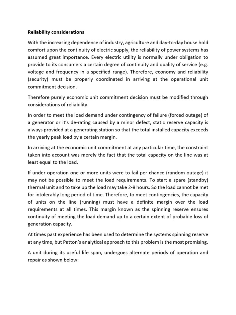 Reliability Considerations Pdf Reliability Engineering Electrical