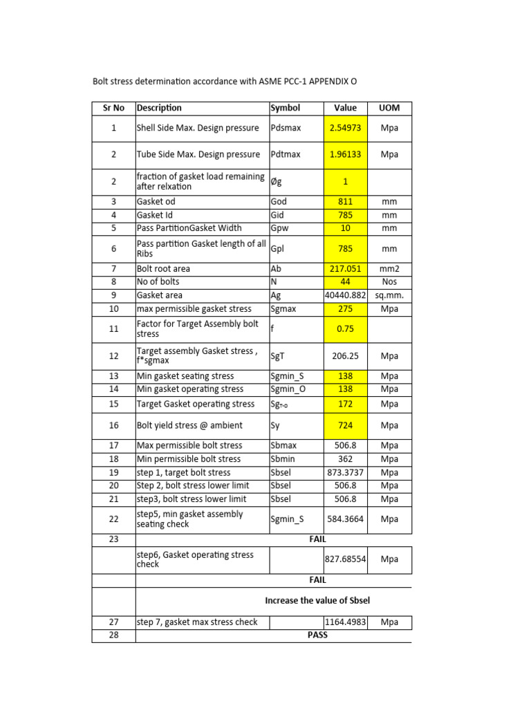 ASME PCC-1 APP O - 411-E-103 - TS FLG | PDF | Mechanical Engineering | Physical Sciences