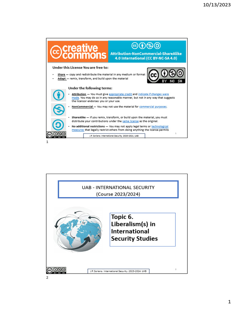 UAB Soriano IntSec Topic 6 Course 2023 24 | Download Free PDF ...