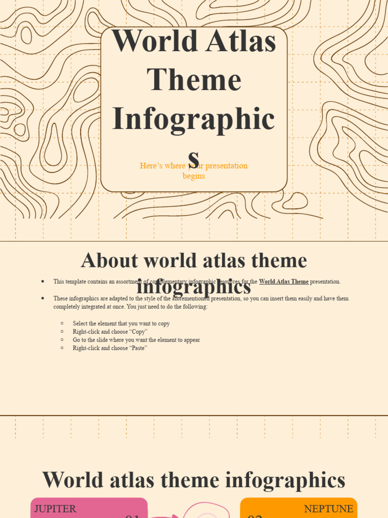 World Atlas Theme Infographics | PDF | Planets | Planets In Astrology
