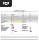 PF Esi Calculation Sheet Example | PDF | Computing | Computer Security