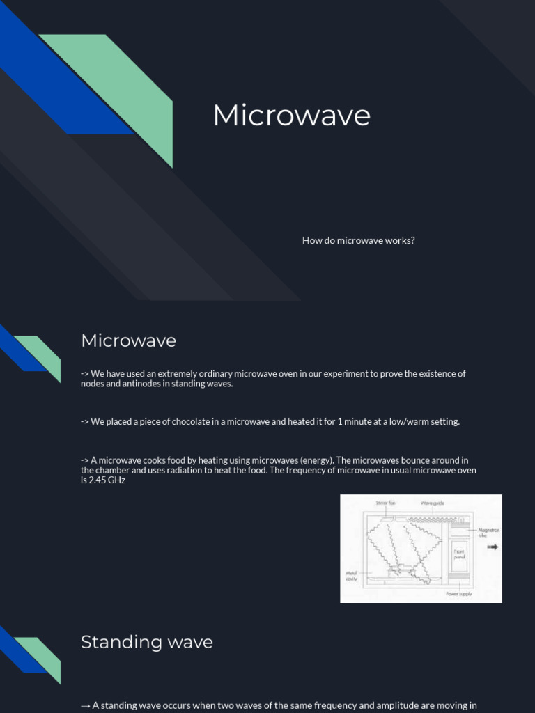 Microwave Oven | Download Free PDF | Waves | Wavelength