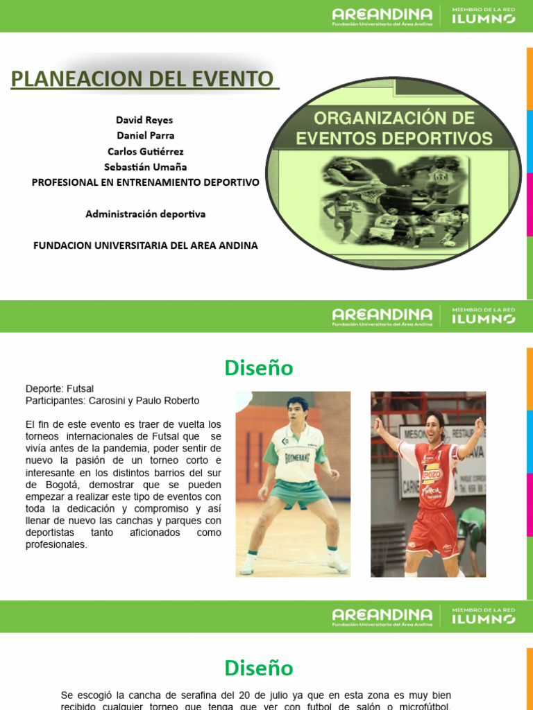Organizacion Evento Deportivo Futsal | PDF