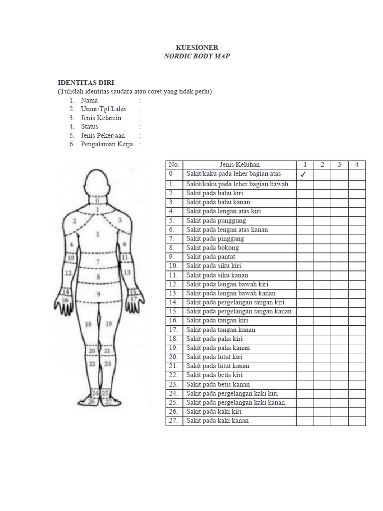 Kuesioner NBM | PDF