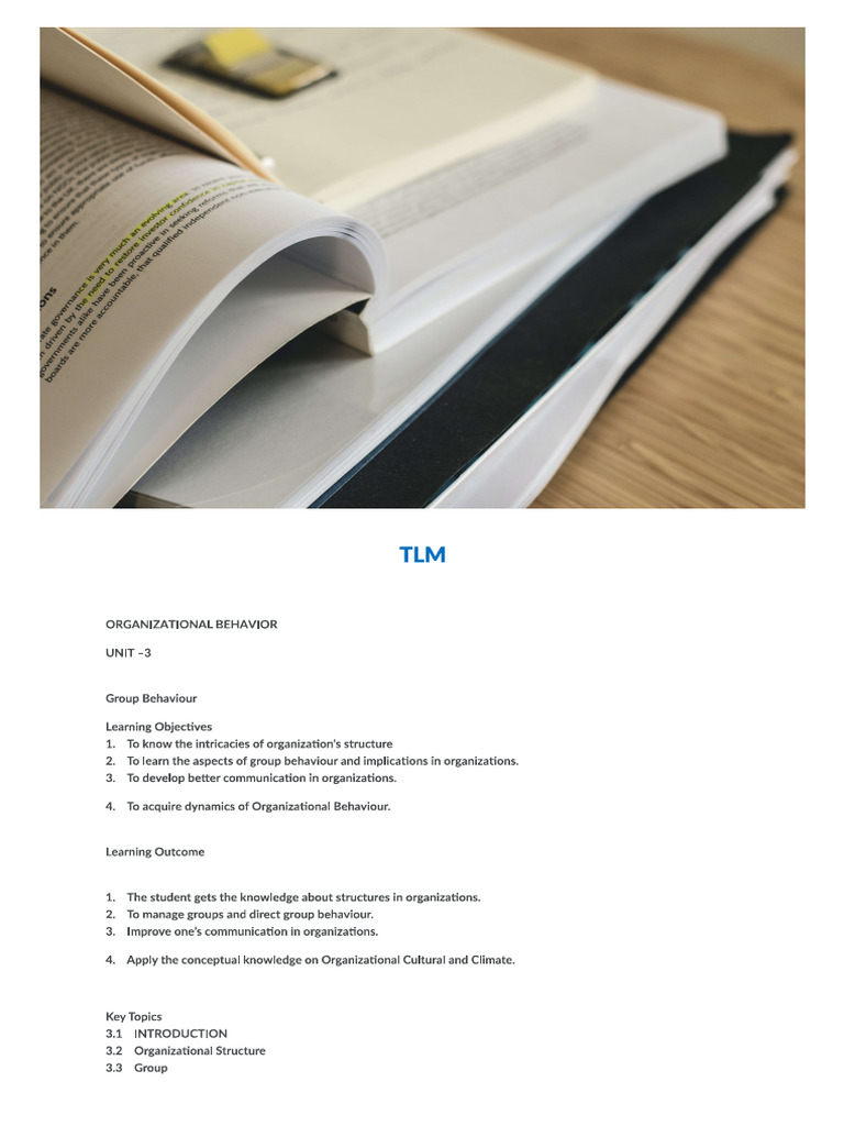 Week 7 Learning Material | PDF