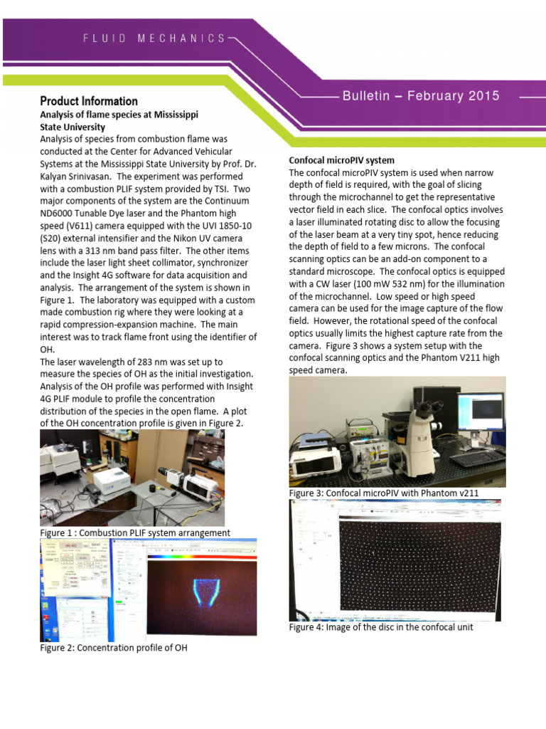 Confocal Micro PIV | PDF | Confocal Microscopy | Image Resolution
