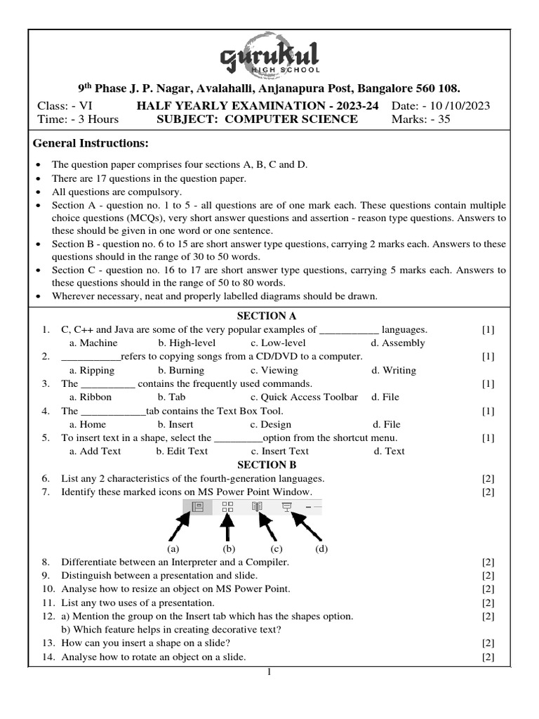 6 Computer Science HYE | PDF | Window (Computing) | Computer Engineering