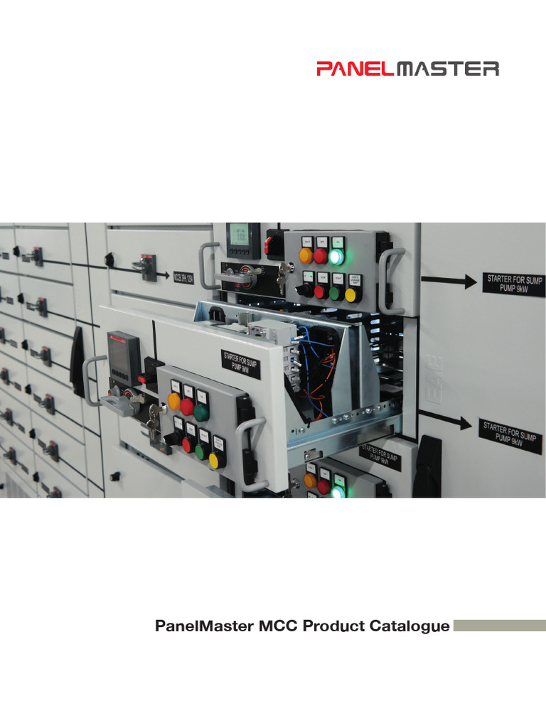 PanelMaster MCC Product Catalogue | PDF | Electrical Connector | Alternating Current