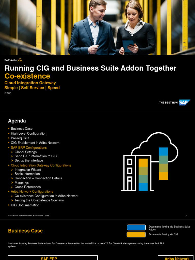 Sap Ariba Cloud Integration Gateway Co Existence Download Free Pdf Cloud Computing Receipt