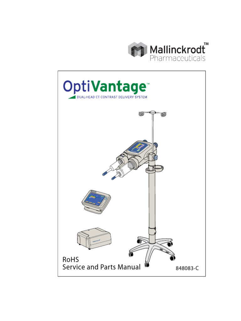 848083-C OptiVantage DH Service and Parts Manual Soft Rev 5 (RoHS ...