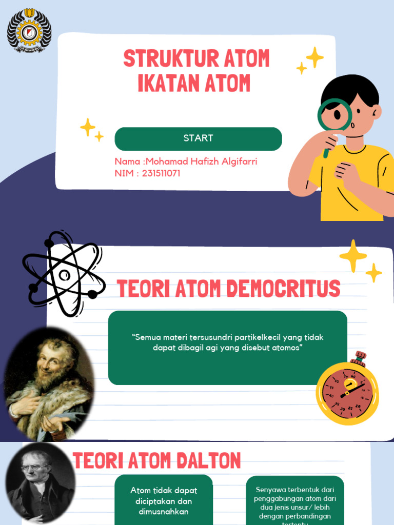 Teori dan Struktur Atom Dasar | PDF