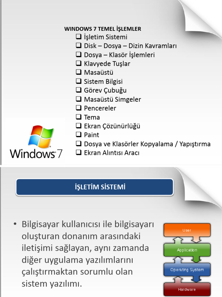 Windows7 Temel | PDF