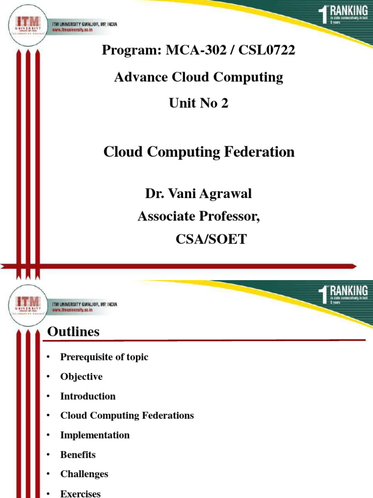 Cloud Computing Federations | PDF | Cloud Computing | Service Level Agreement