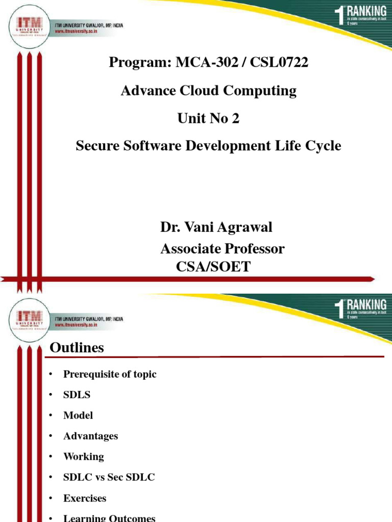 Secure Software Development Life Cycle | PDF | Software Development Process | Software Development