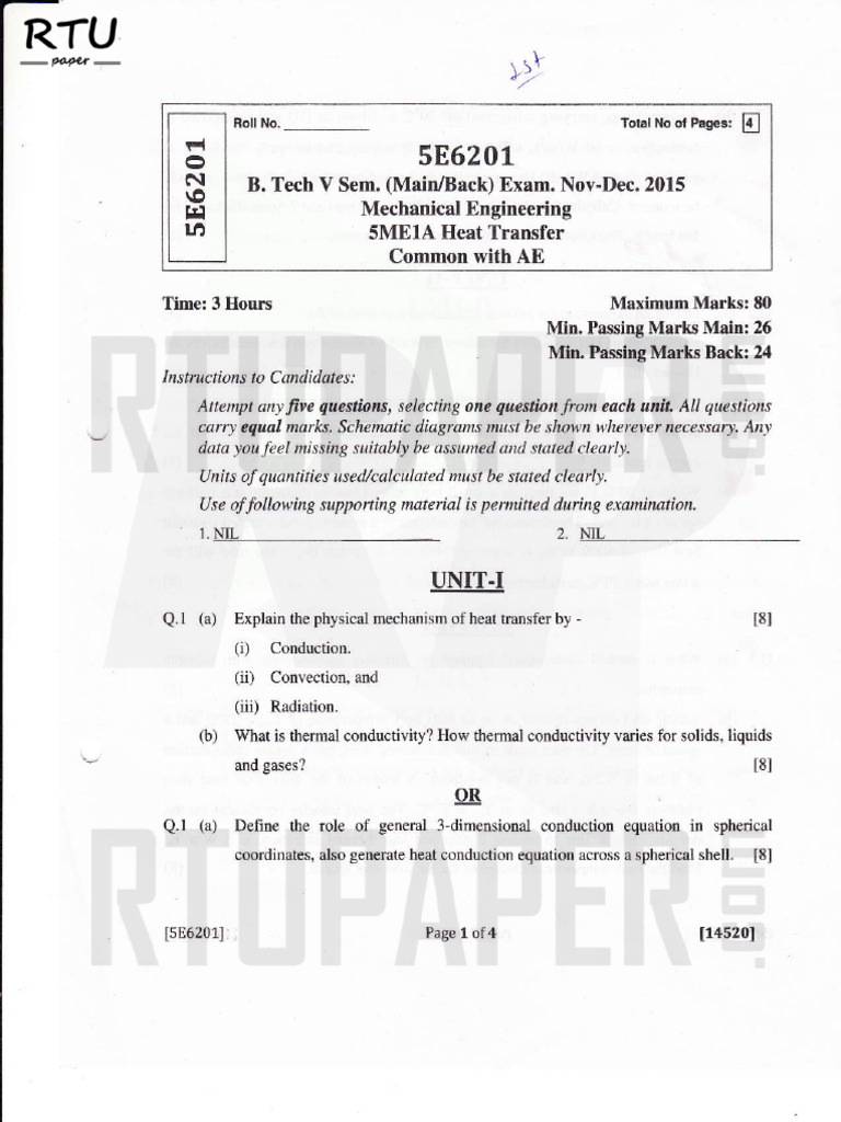 2015 Heat Transfer Pdf Heat Transfer Heat