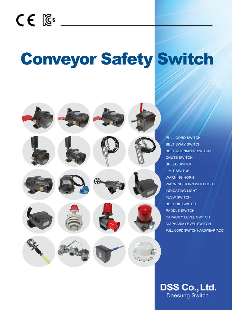 DSS - Daesung Switch Catalog | PDF | Machines | Freight Transport