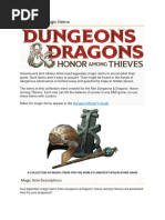 Conditions DND 5R 2024 Cheat Sheet | PDF