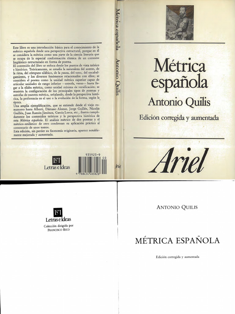 Métrica Española-Antonio Quilis | PDF