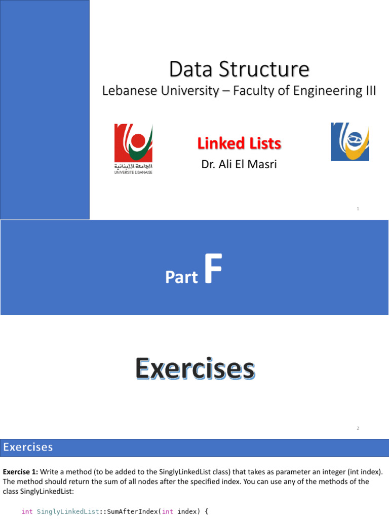 Data Structures - Lecture 2 - Solution - English | PDF | Parameter (Computer Programming ...
