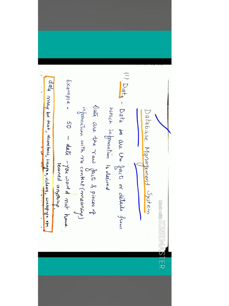 Dbms Unit 1 Pdf
