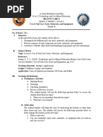 Detailed Lesson Plan in Beauty Care (Nail Care) Services Grade VIII ...