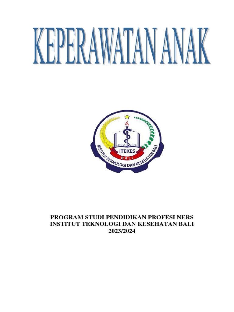 Buku Panduan Profesi Kep Anak - 2023 - 25 X | PDF | Pengembangan Diri
